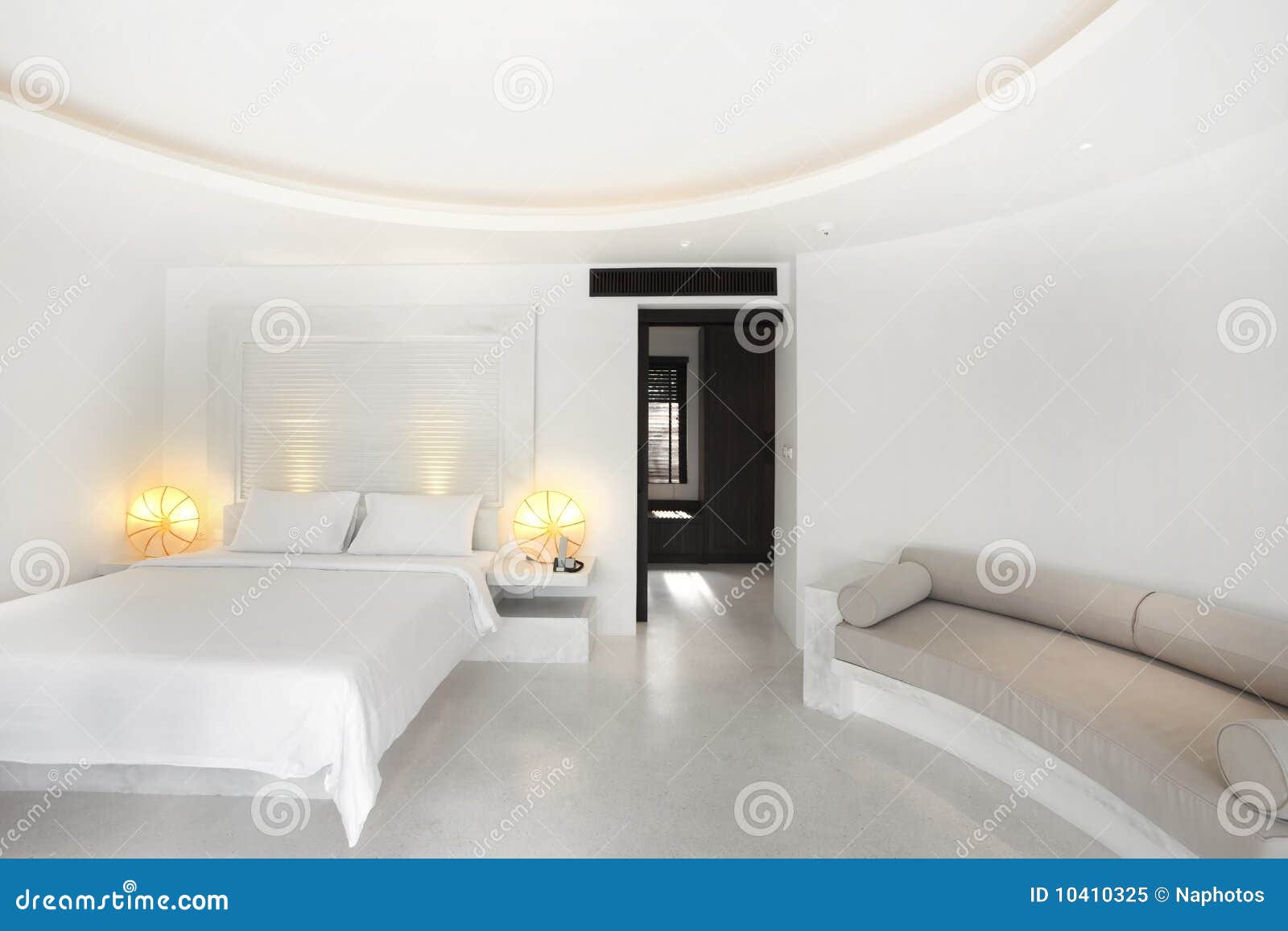 Sweet white room stock image. Image of rest, break, decor - 10410325