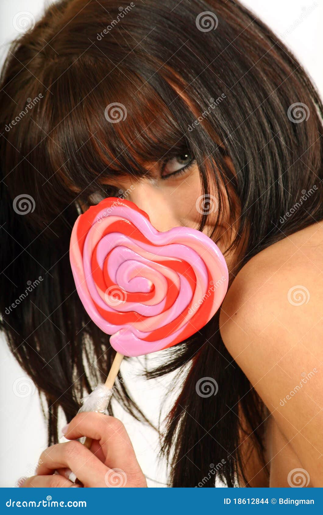 Sweet Woman stock photo. Image of isolated, bdingman - 18612844