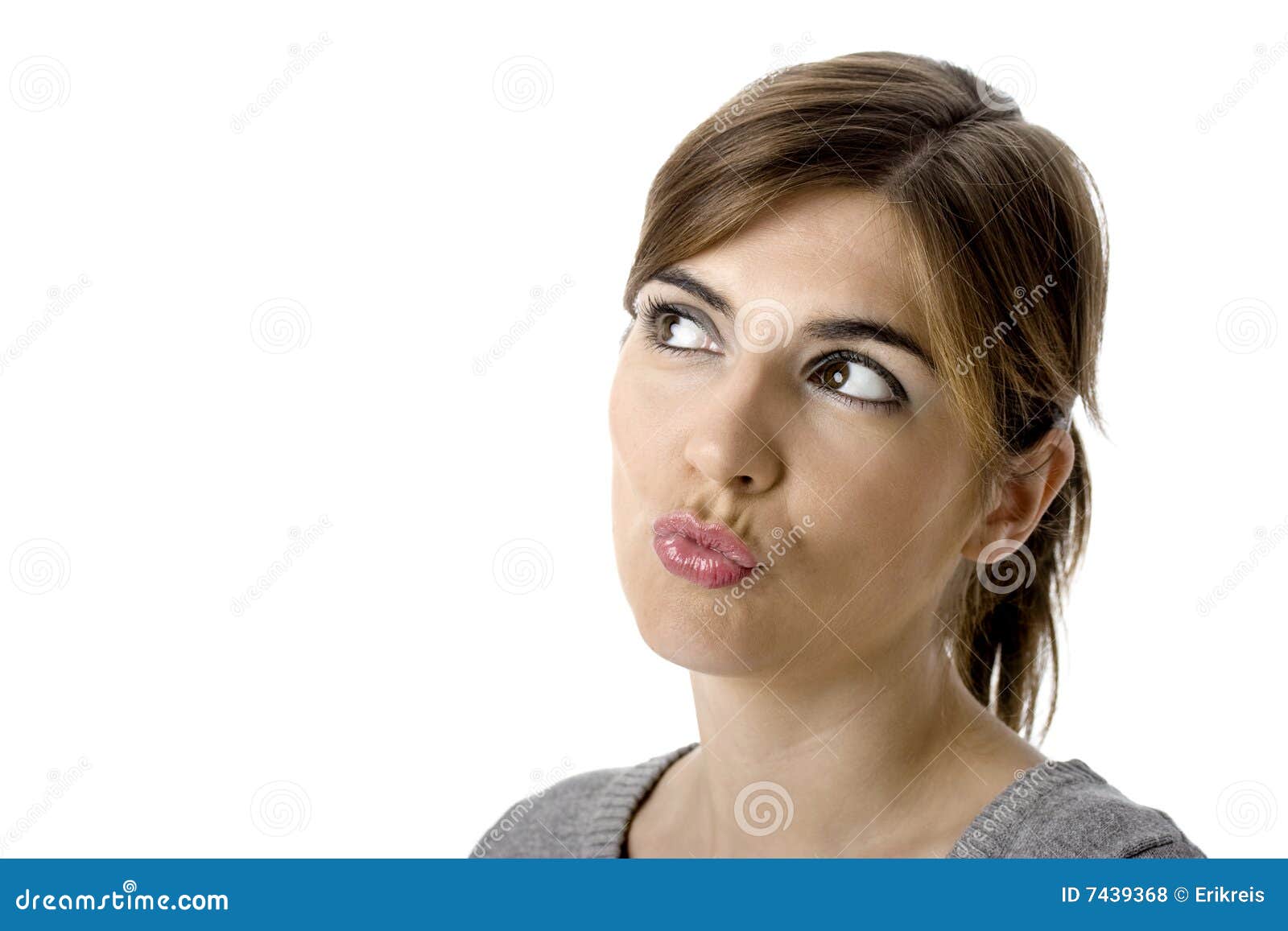 Sweet Woman stock photo. Image of face, casual, fashion - 7439368