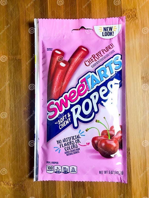 Sweetarts Cherry Ropes Candy Editorial Image - Image of sweetart ...
