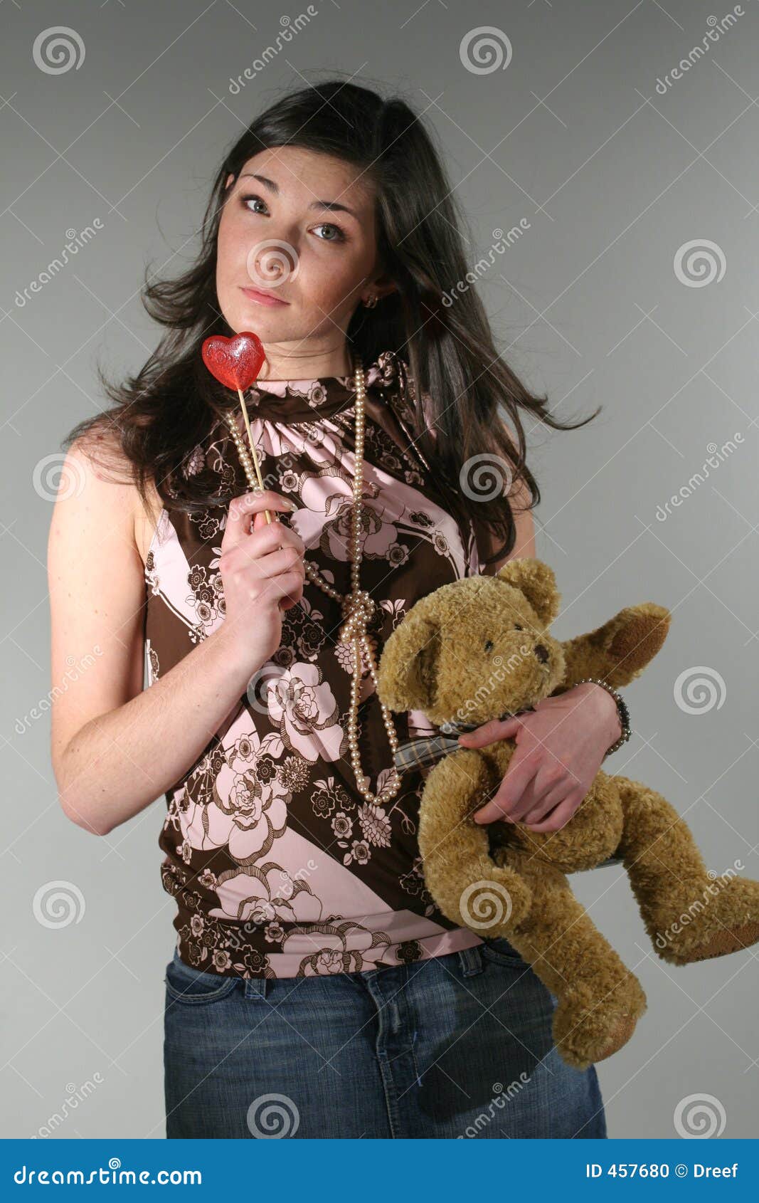 Sweetee stock photo. Image of kiss, love, cute, model, colorful - 457680