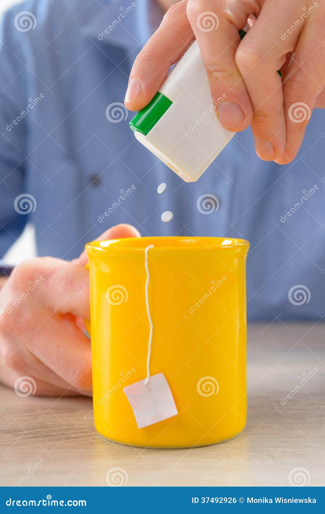 Sweetener stock photo. Image of person, diet, tablets - 37492926