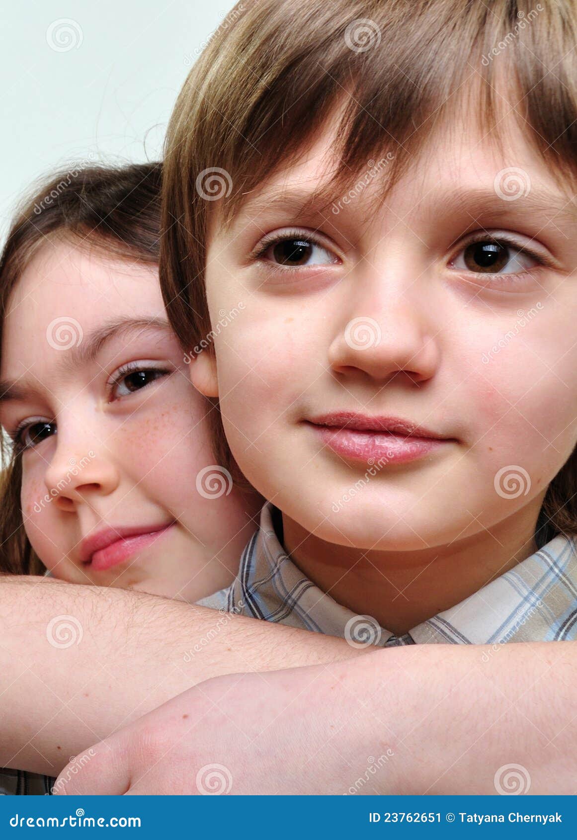 Sweethearts Children Romance Stock Image - Image of little, closeness ...