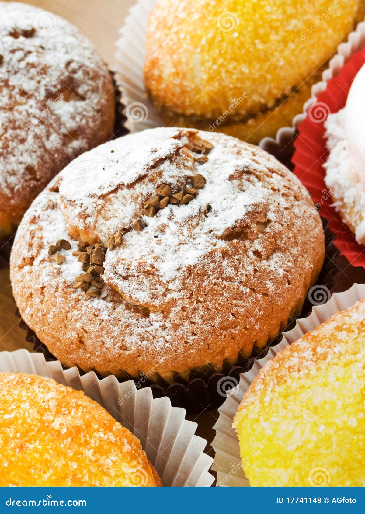 Sweets stock photo. Image of decorated, orange, macro - 17741148