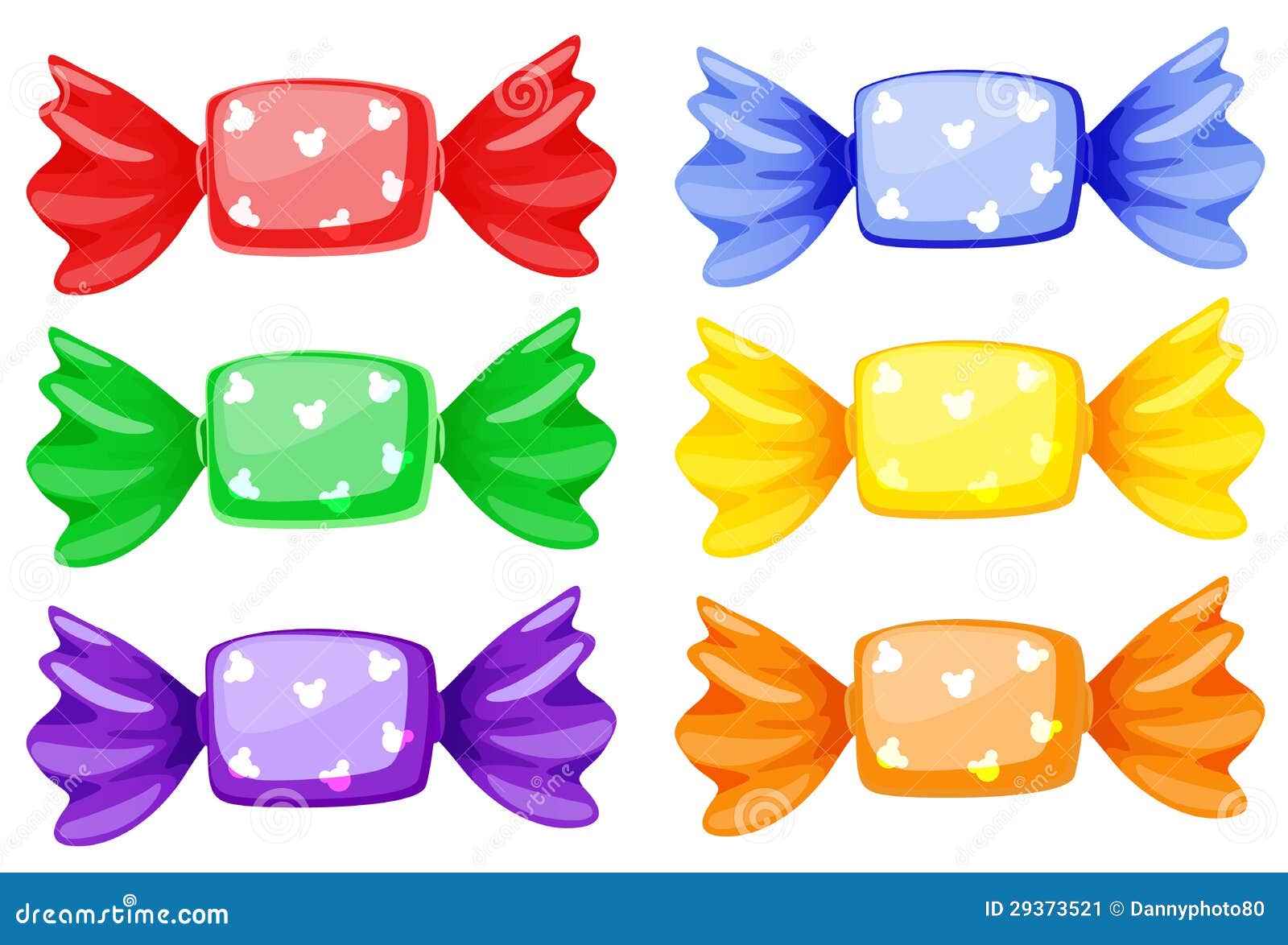 Sweets stock illustration. Illustration of sweets, blue - 29373521