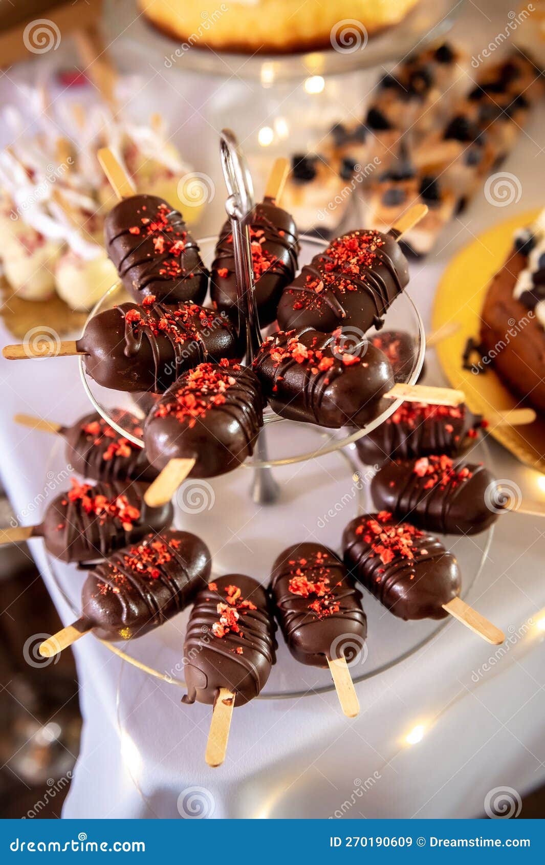 Sweets, cake and cookies stock image. Image of delicious - 270190609