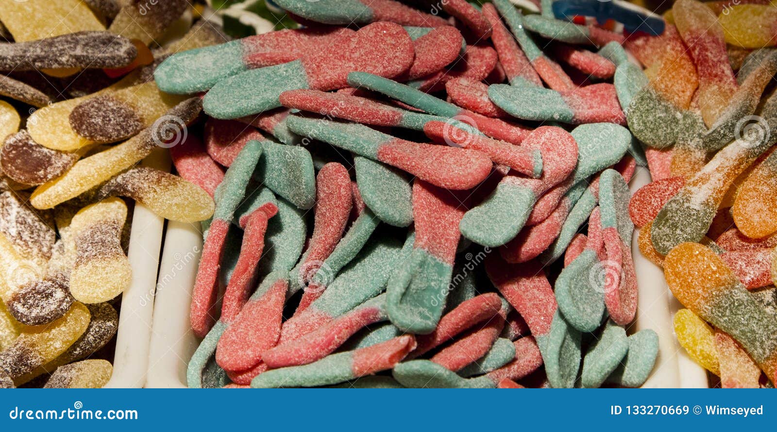 Candy Assortment on a Market Stock Image - Image of lines, jelly: 133270669
