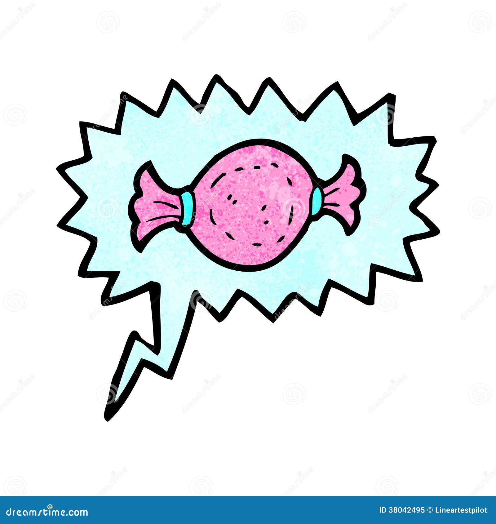 Sweets cartoon sign stock vector. Illustration of traditional - 38042495