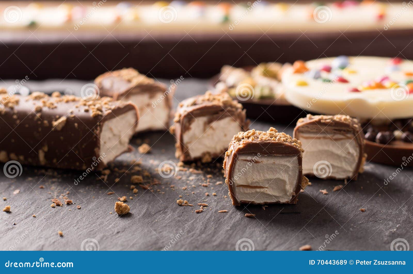 Sweets for children stock image. Image of nuga, party - 70443689