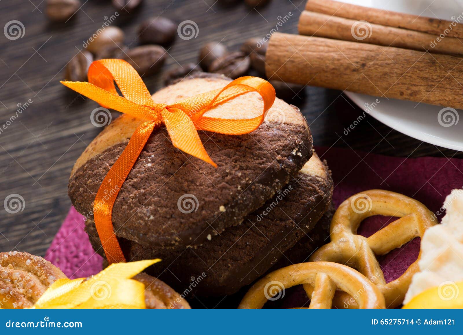 Sweets for coffee break stock photo. Image of baked, bakery - 65275714