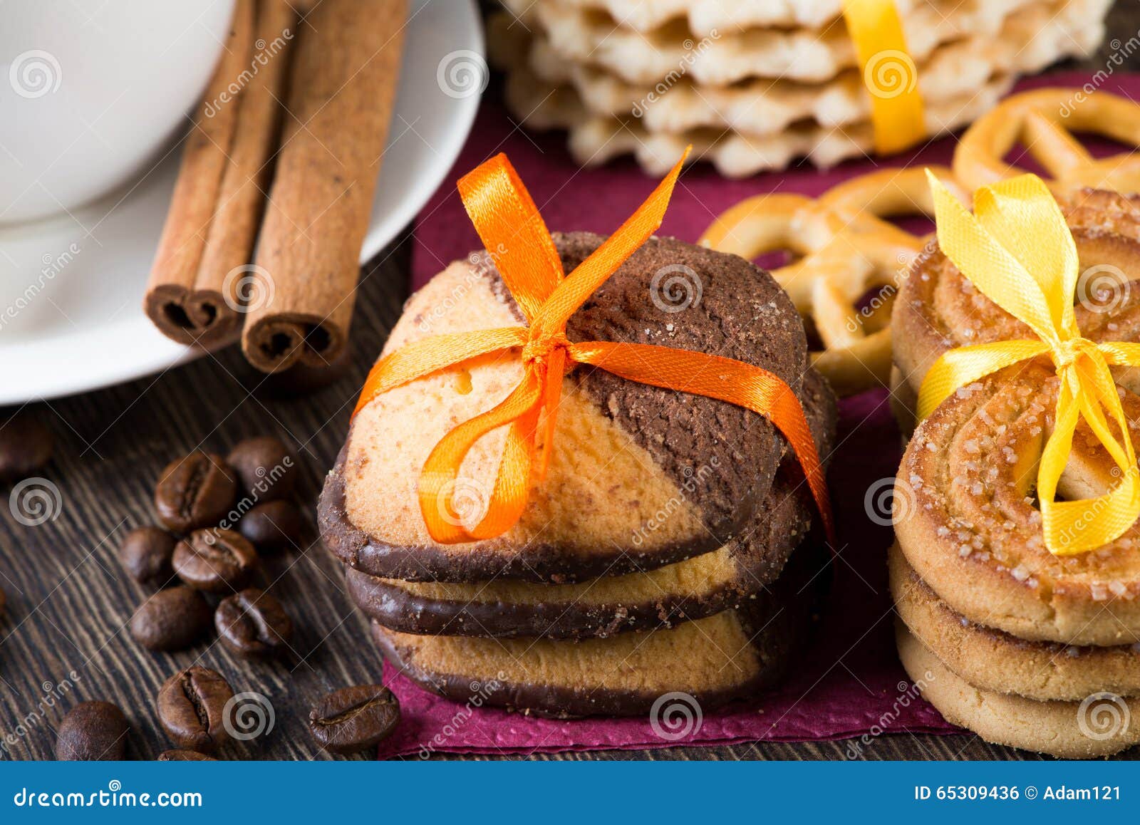 Sweets for coffee break stock photo. Image of bakery - 65309436