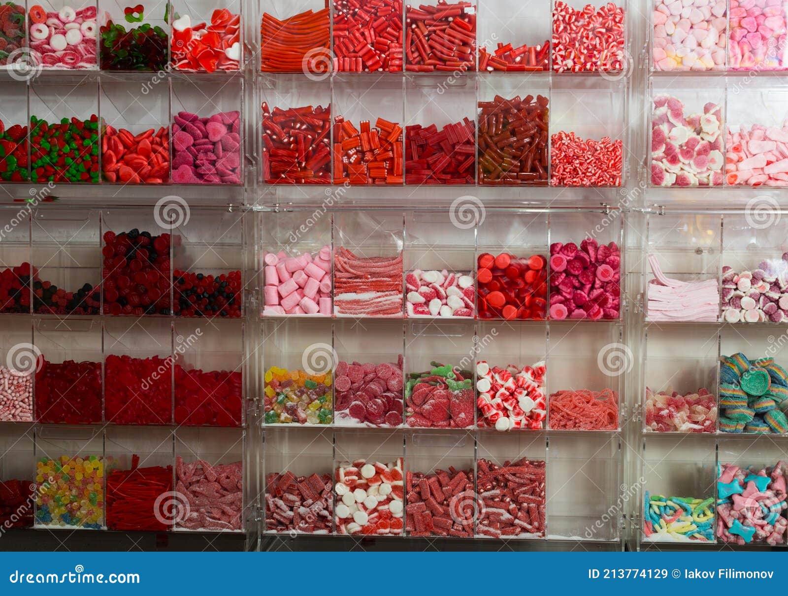 Sweets of Different Shapes and Sizes Stock Image - Image of colorful ...