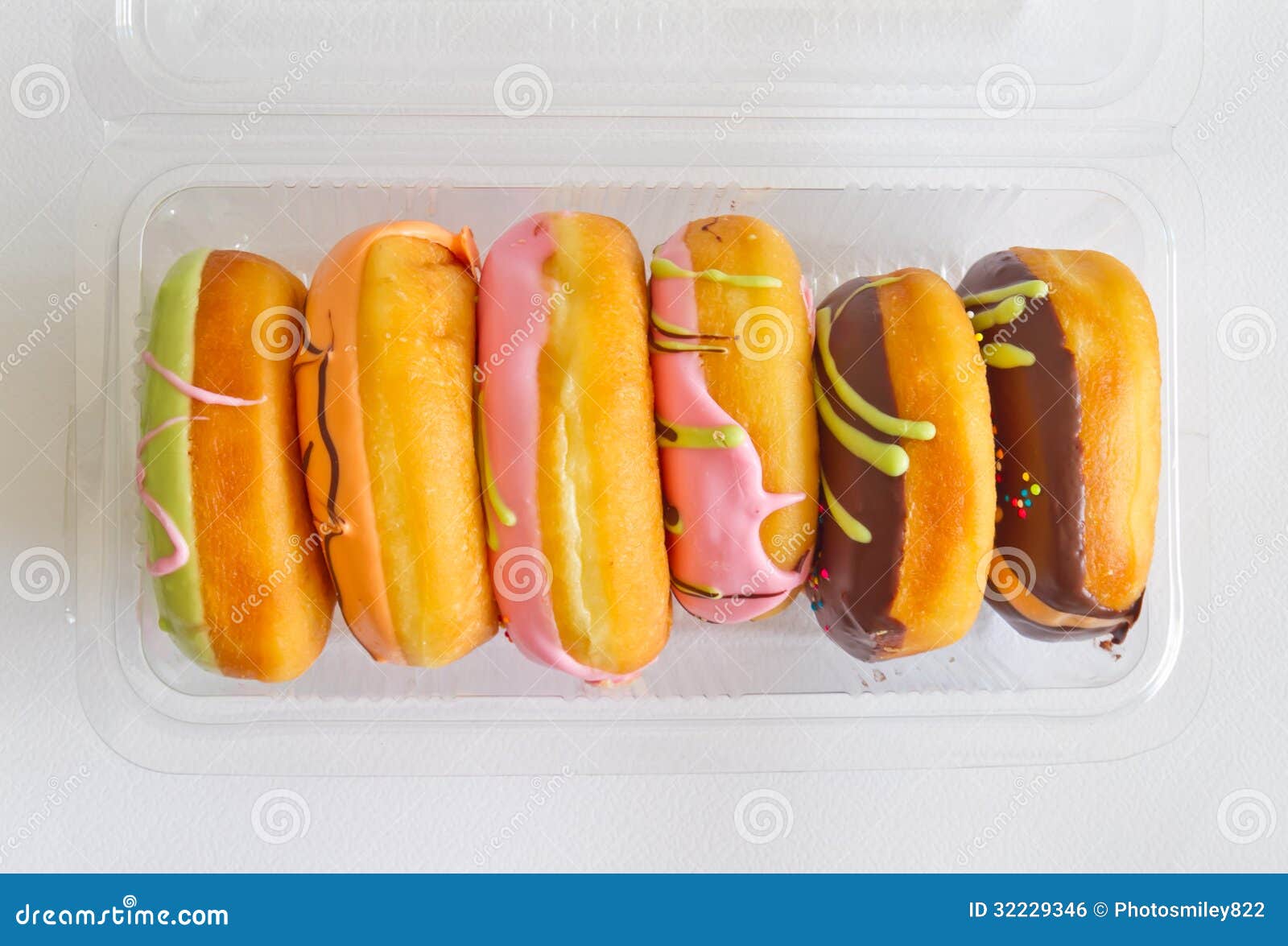 Sweets donuts stock photo. Image of package, close, round - 32229346