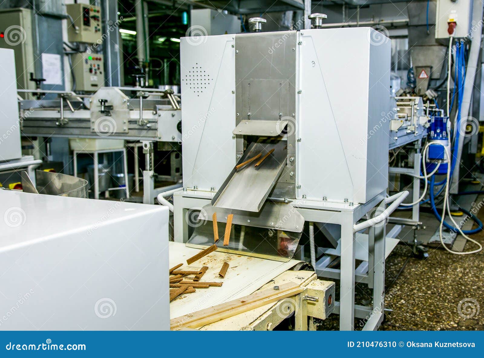 Sweets Factory. Sweets Production Process Stock Photo - Image of ...