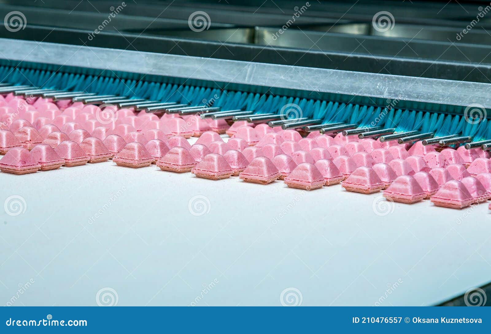 Sweets Factory. Sweets Production Process Stock Image - Image of ...