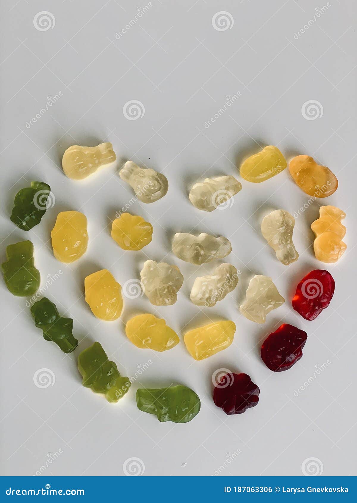 Sweets Multi-color in the White Background Stock Photo - Image of grass ...