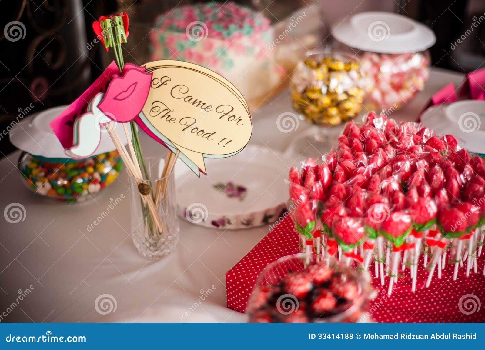 Sweets and Snacks stock photo. Image of event, industry - 33414188
