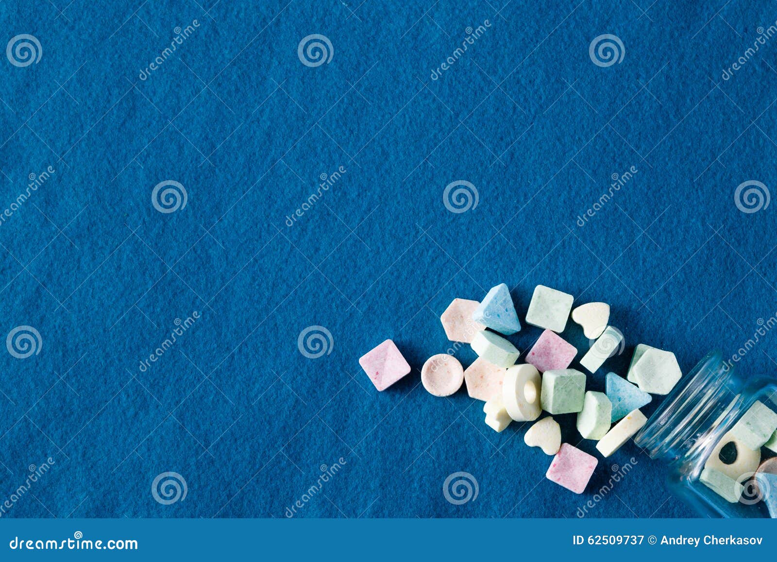 Sweets on Soft Wool Bckdround Stock Image - Image of inviting, pastel ...