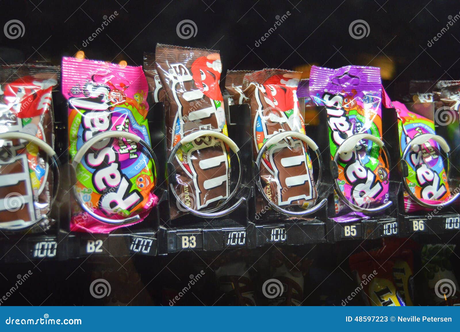 Sweets Vending Machine editorial stock photo. Image of chocolate - 48597223 Sweets Vending Machine editorial stock photo. Image of chocolate - 48597223