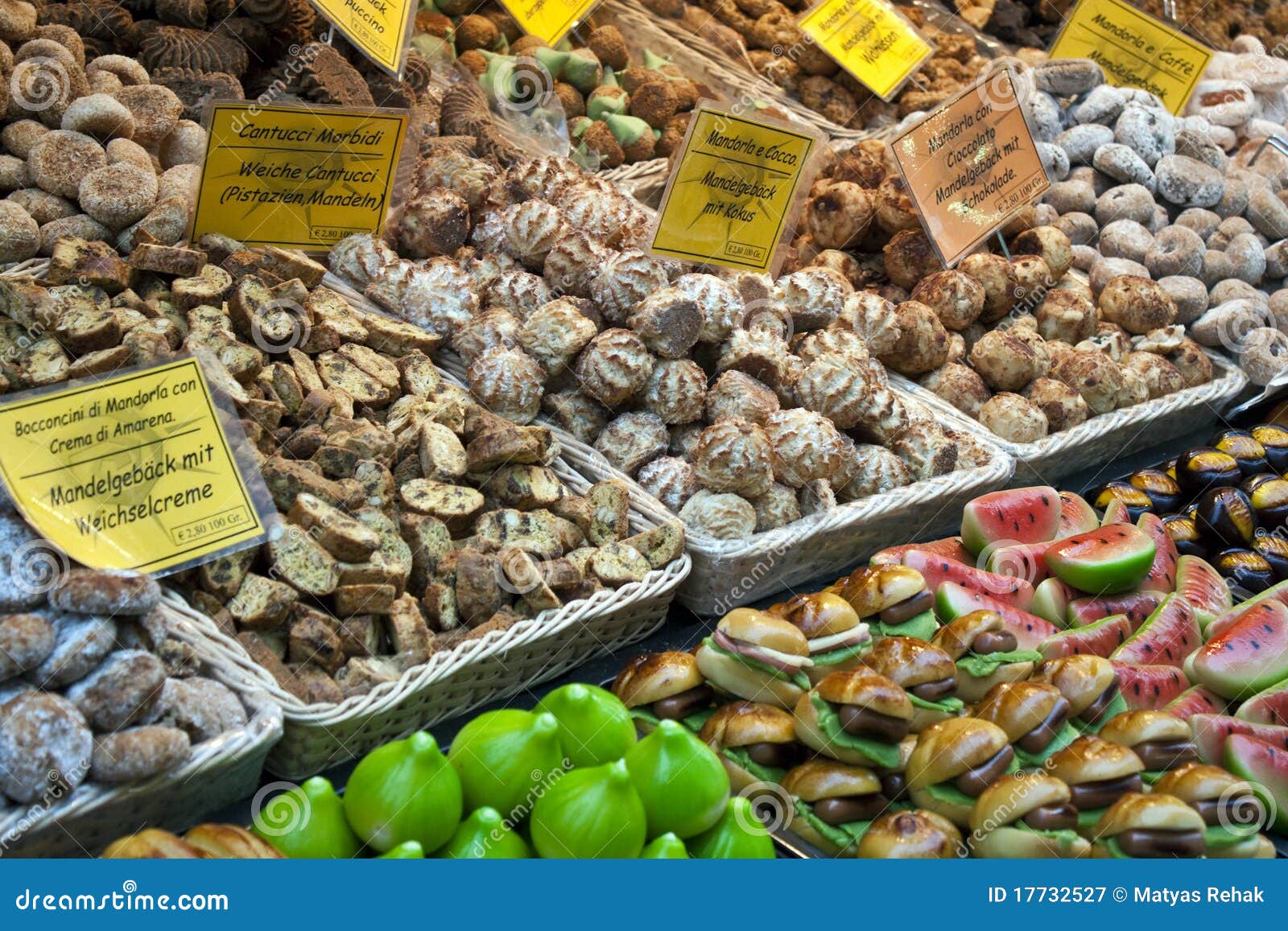 Sweets in Vienna stock image. Image of cookie, austria - 17732527