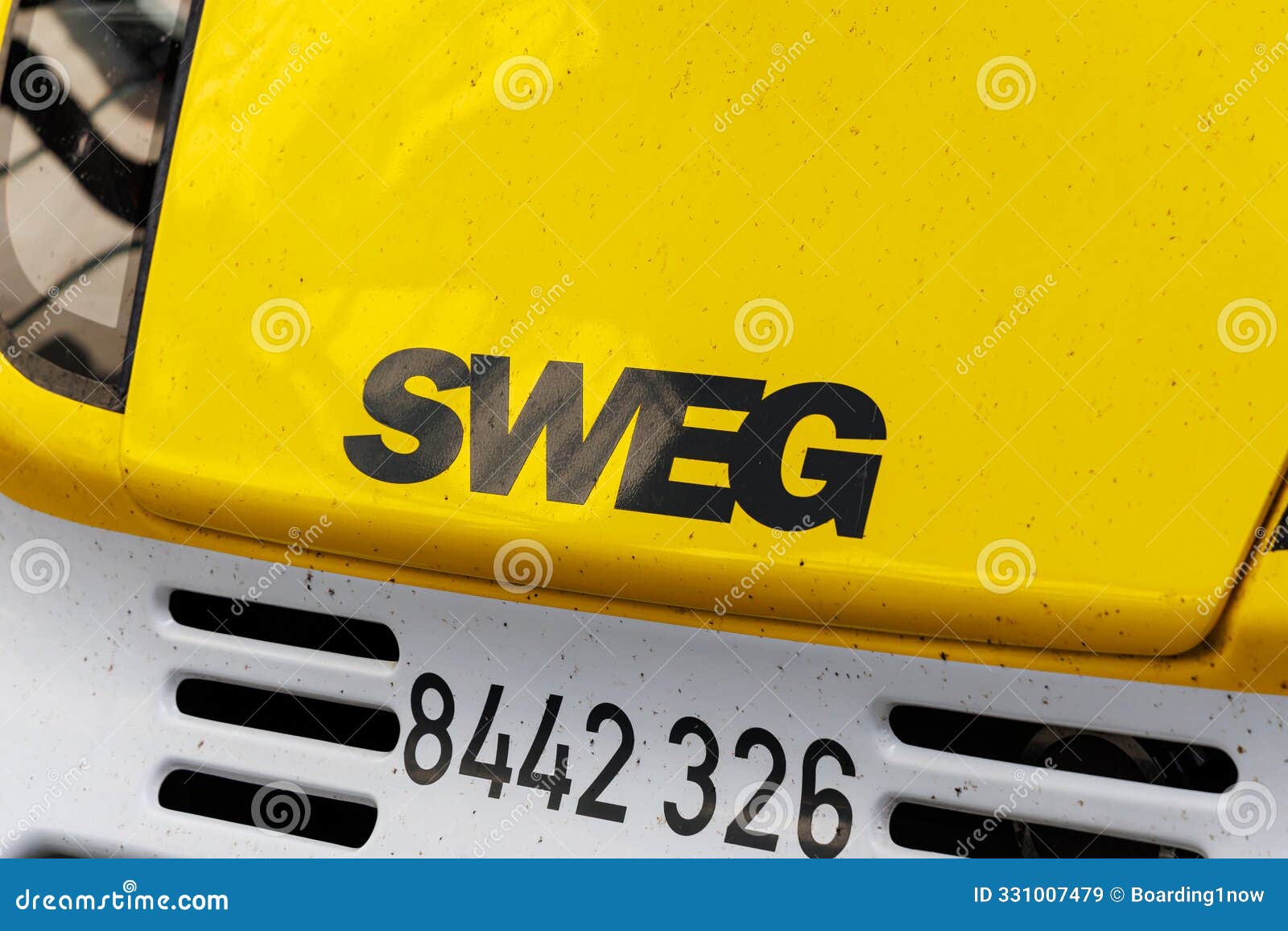 SWEG Logo on a Regional Train at the Main Railway Station in Stuttgart, Germany Editorial Stock ...
