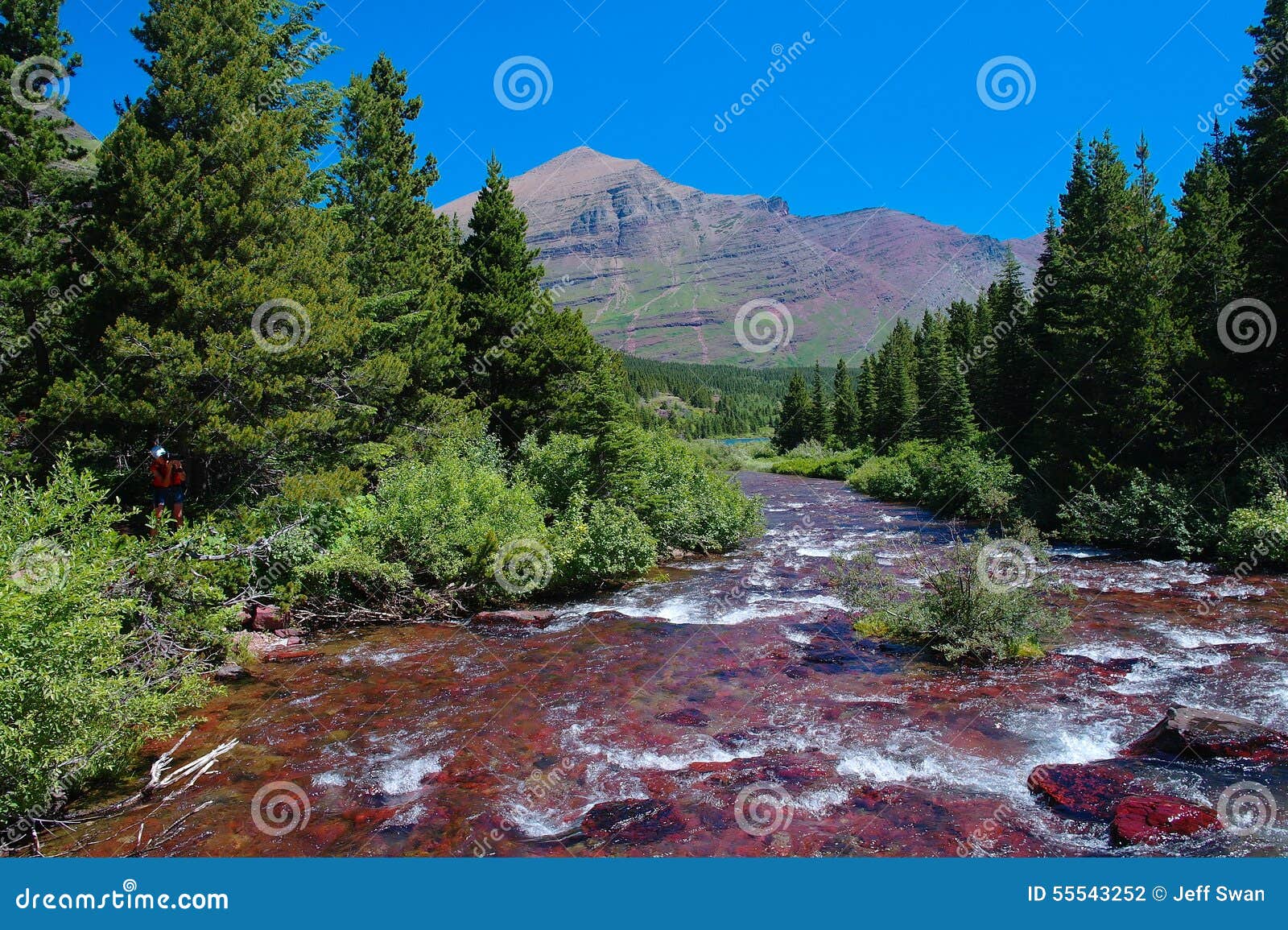 Swift Current River stock photo. Image of scenic, recreation - 55543252