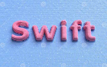 Swift Programming Language. Development Concept. Coding Background ...