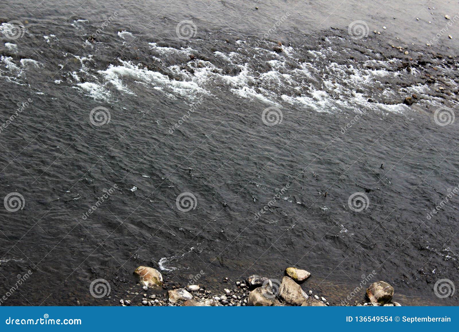 Shallow Rapids in the Kuma River in Japan Stock Photo - Image of aqua ...