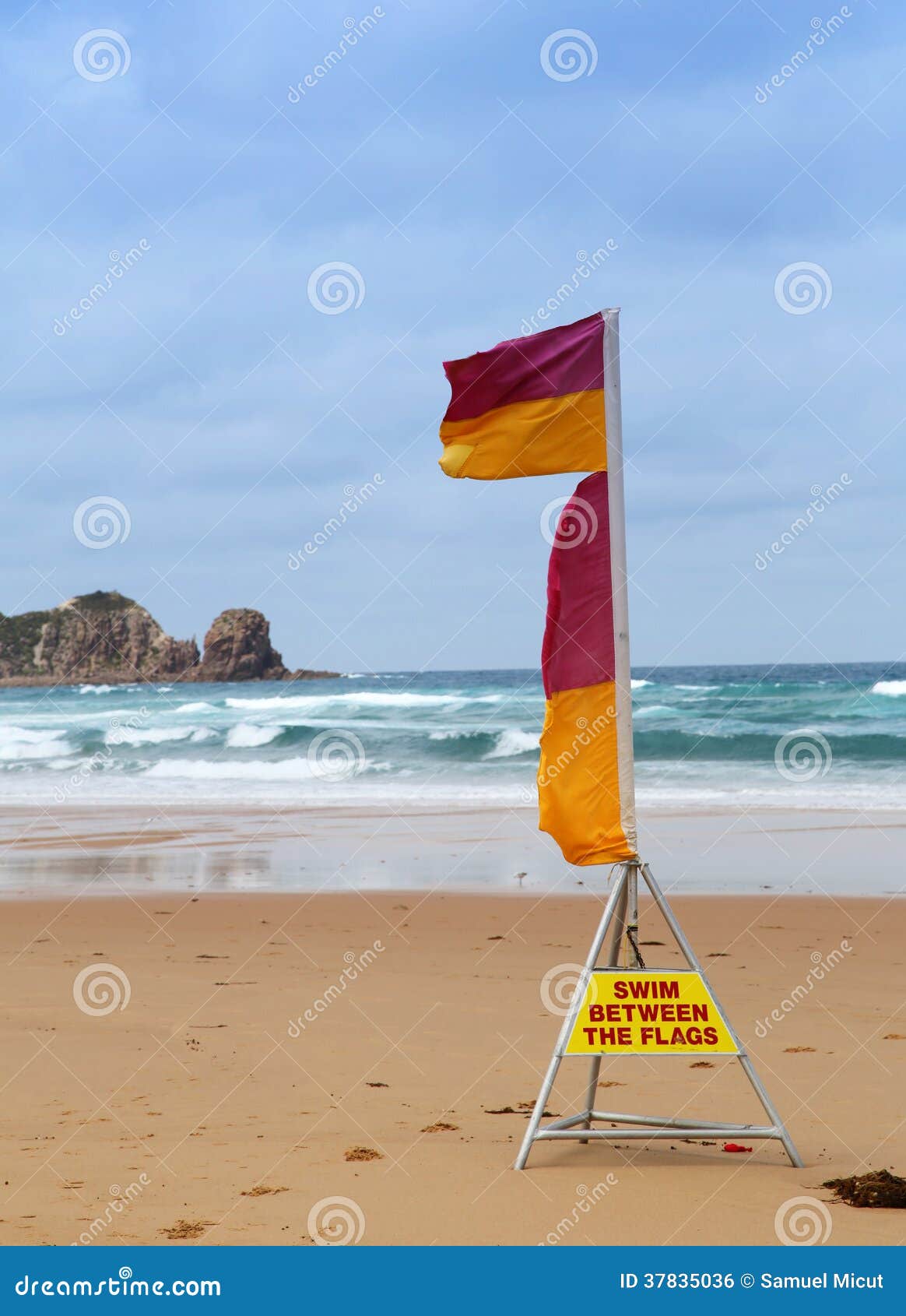 Swim between the flags editorial photo. Image of text - 37835036