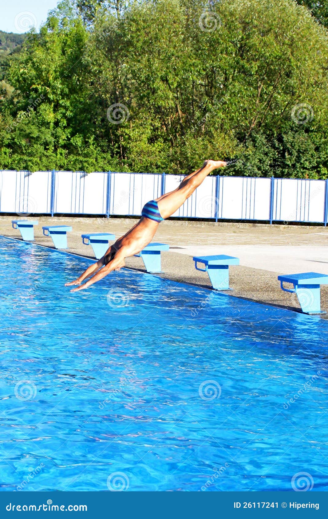 Swim jump stock image. Image of swimmer, strong, competition - 26117241