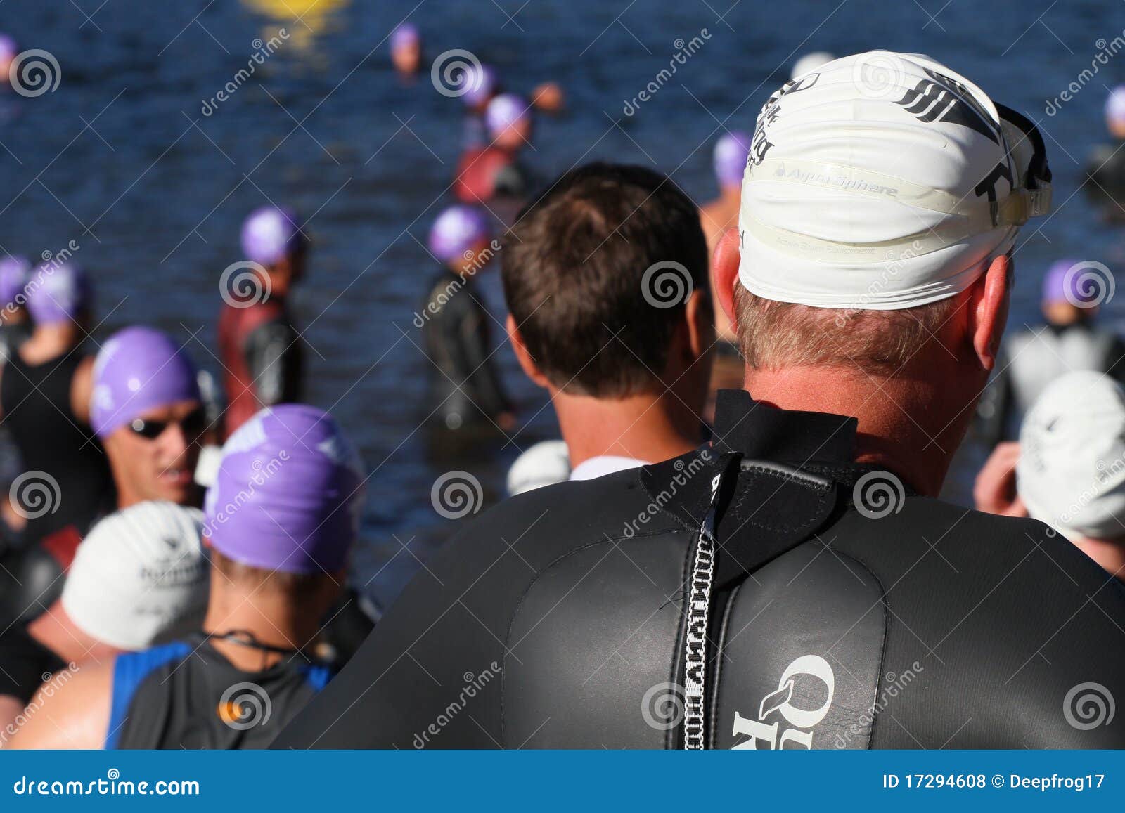 Swim race start editorial stock photo. Image of start - 17294608