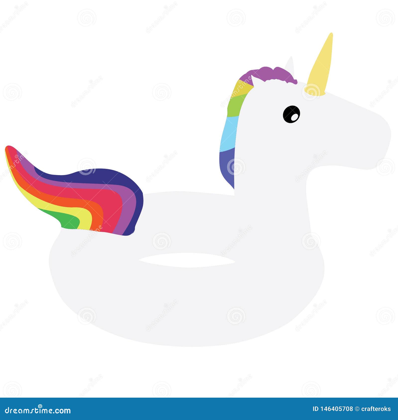 Swim Ring Float Vector Eps Illustration by Crafteroks Stock Vector ...