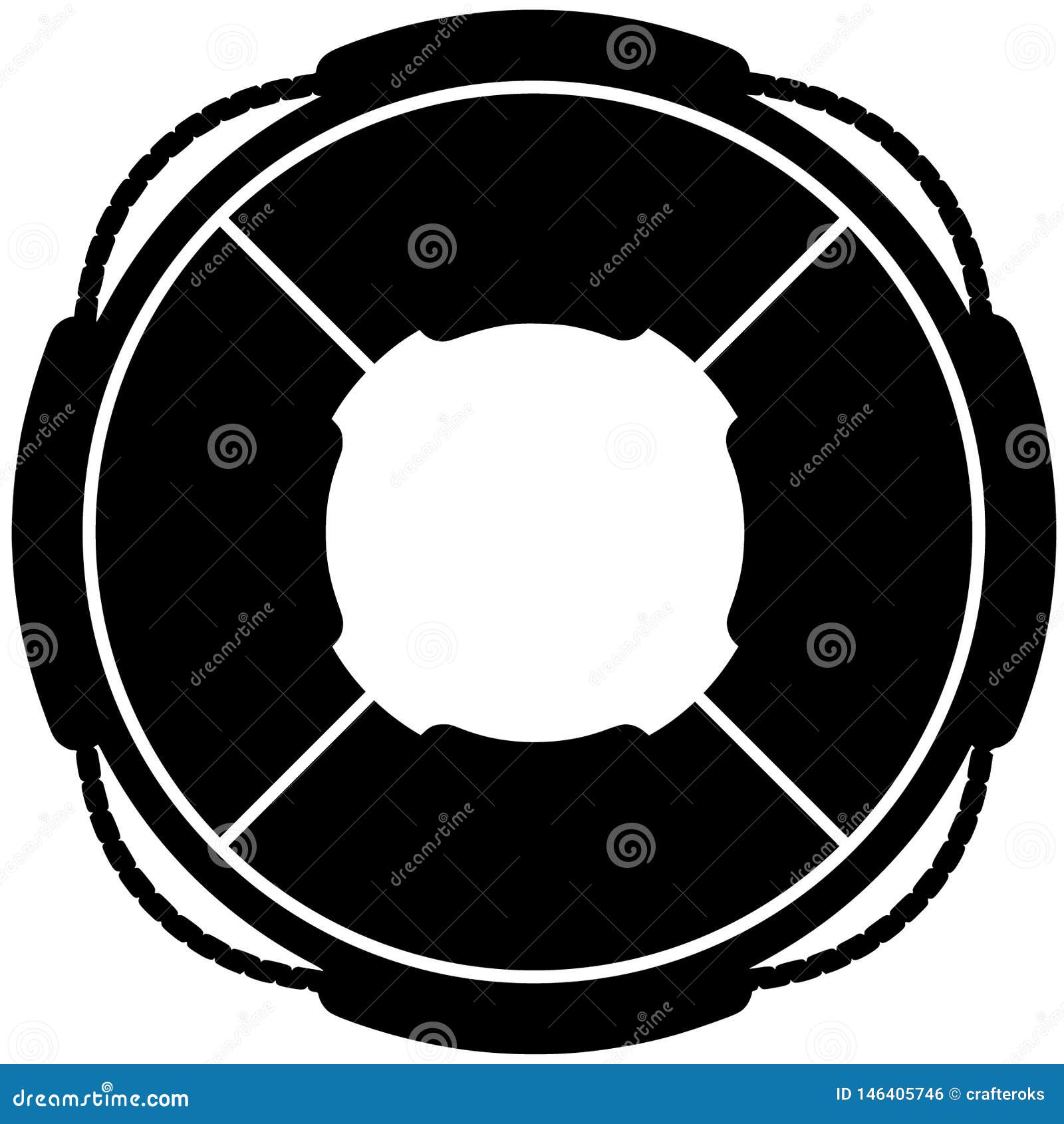 Swim Ring Float Vector Eps Illustration by Crafteroks Stock Vector ...