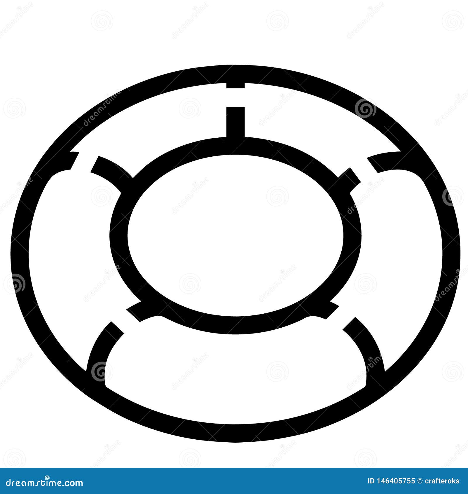 Swim Ring Float Vector Eps Illustration by Crafteroks Stock Vector ...