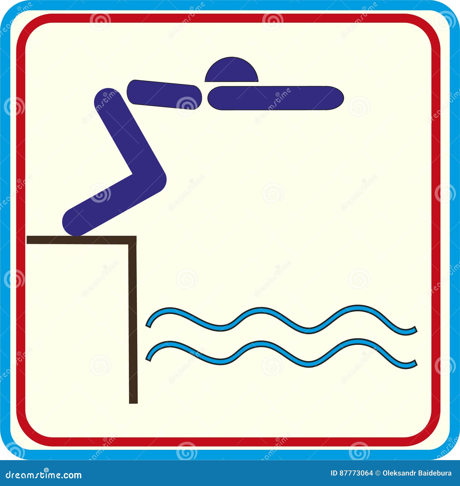 Swim Symbol for Download. Vector Icons Print Projects. Stock ...