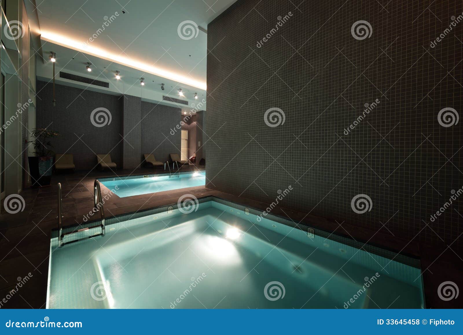Swiming Pool Inside Building Stock Photo - Image of holiday, building ...