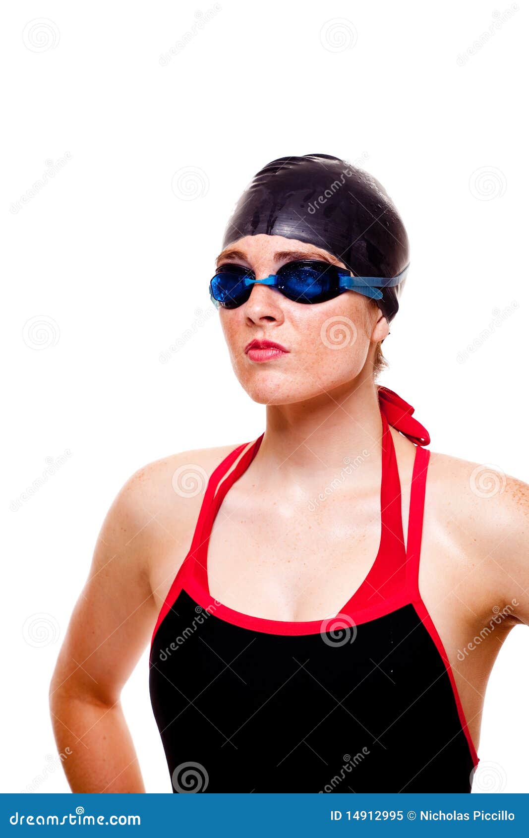 Swimmer stock image. Image of swim, isolated, white, athlete - 14912995