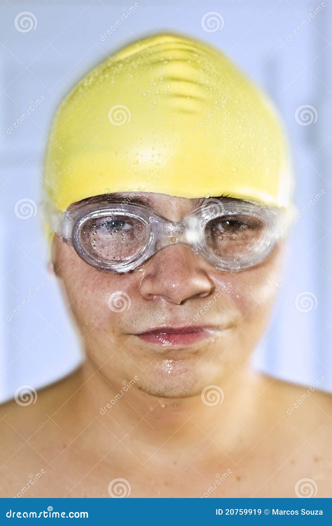Swimmer stock image. Image of healthy, swimming, portrait - 20759919