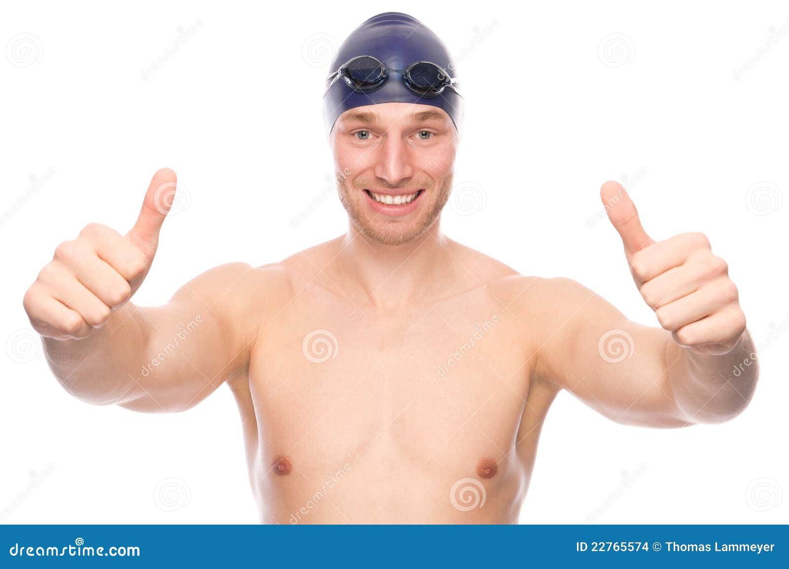 Swimmer stock photo. Image of sport, body, posing, portrait - 22765574
