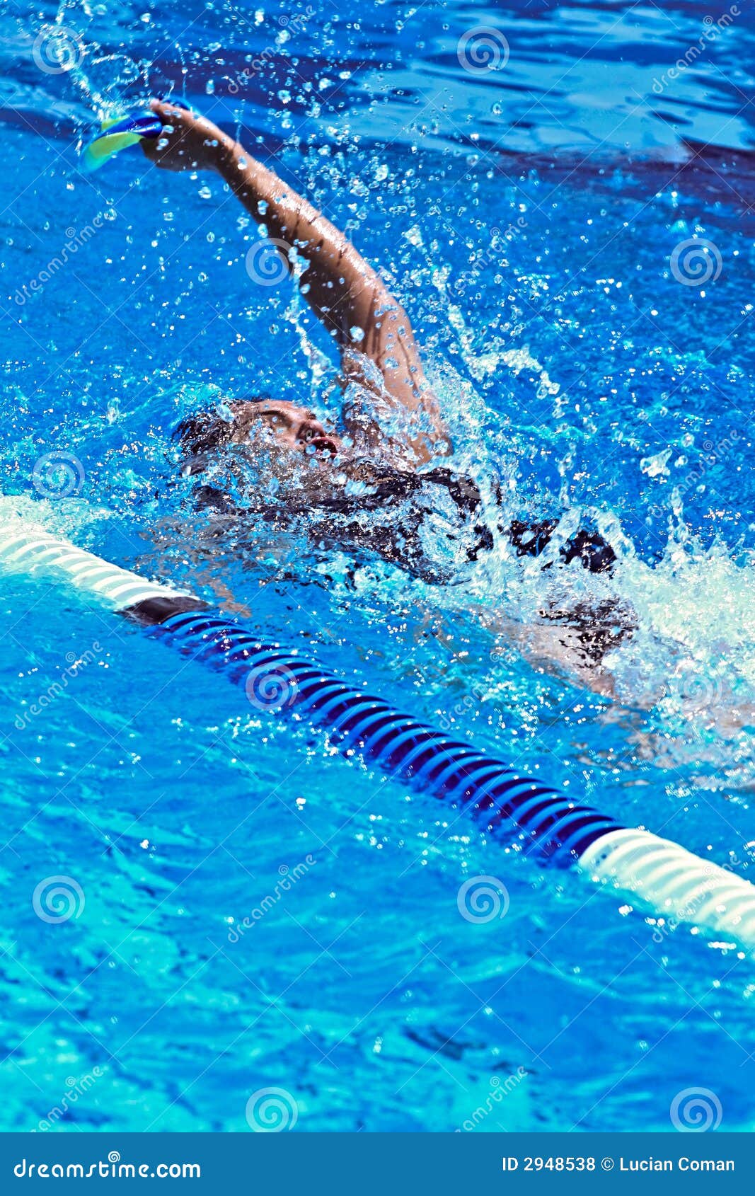 Swimmer stock photo. Image of people, pool, clear, ripples - 2948538