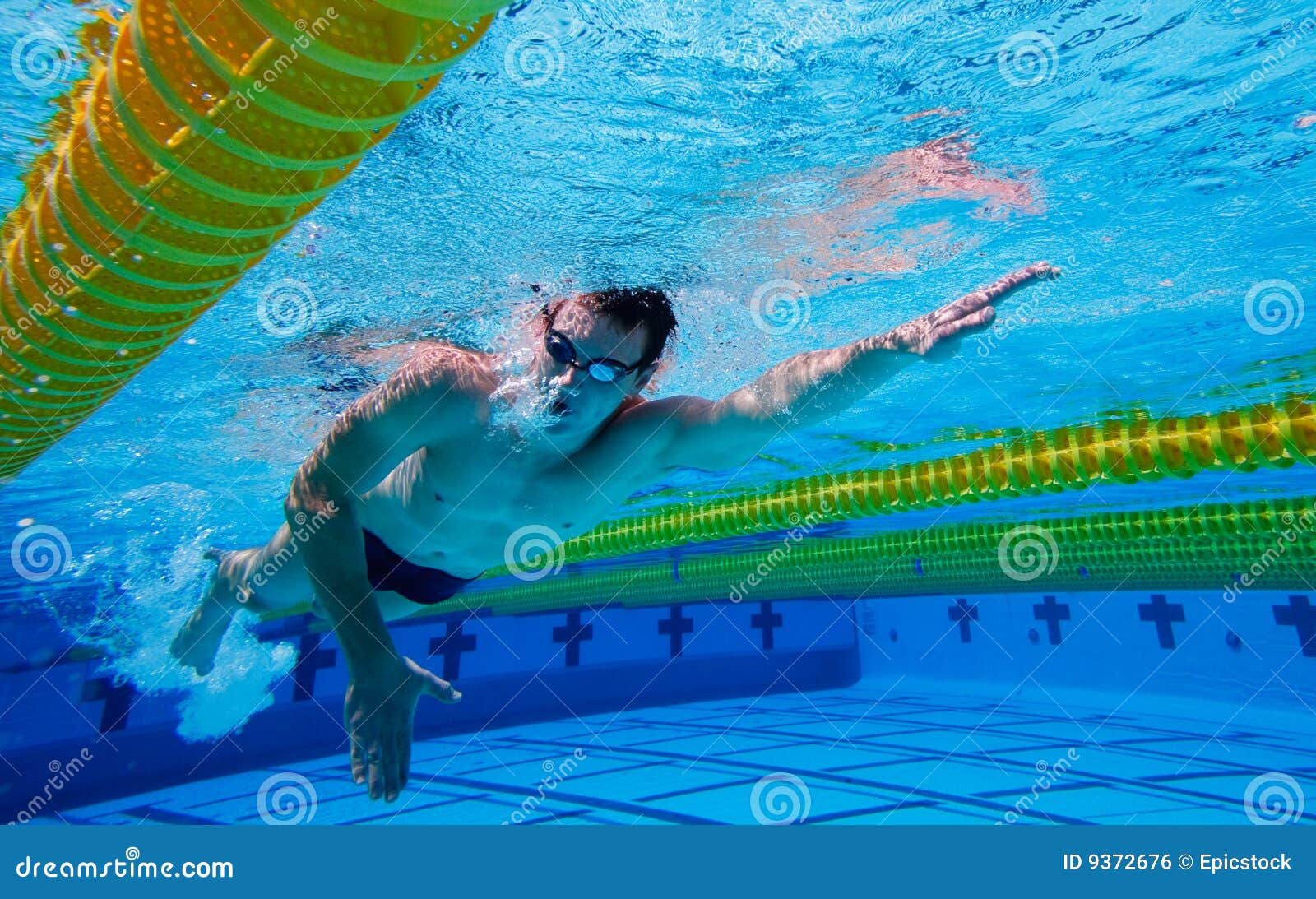 Swimmer stock photo. Image of athletic, front, pool, active - 9372676