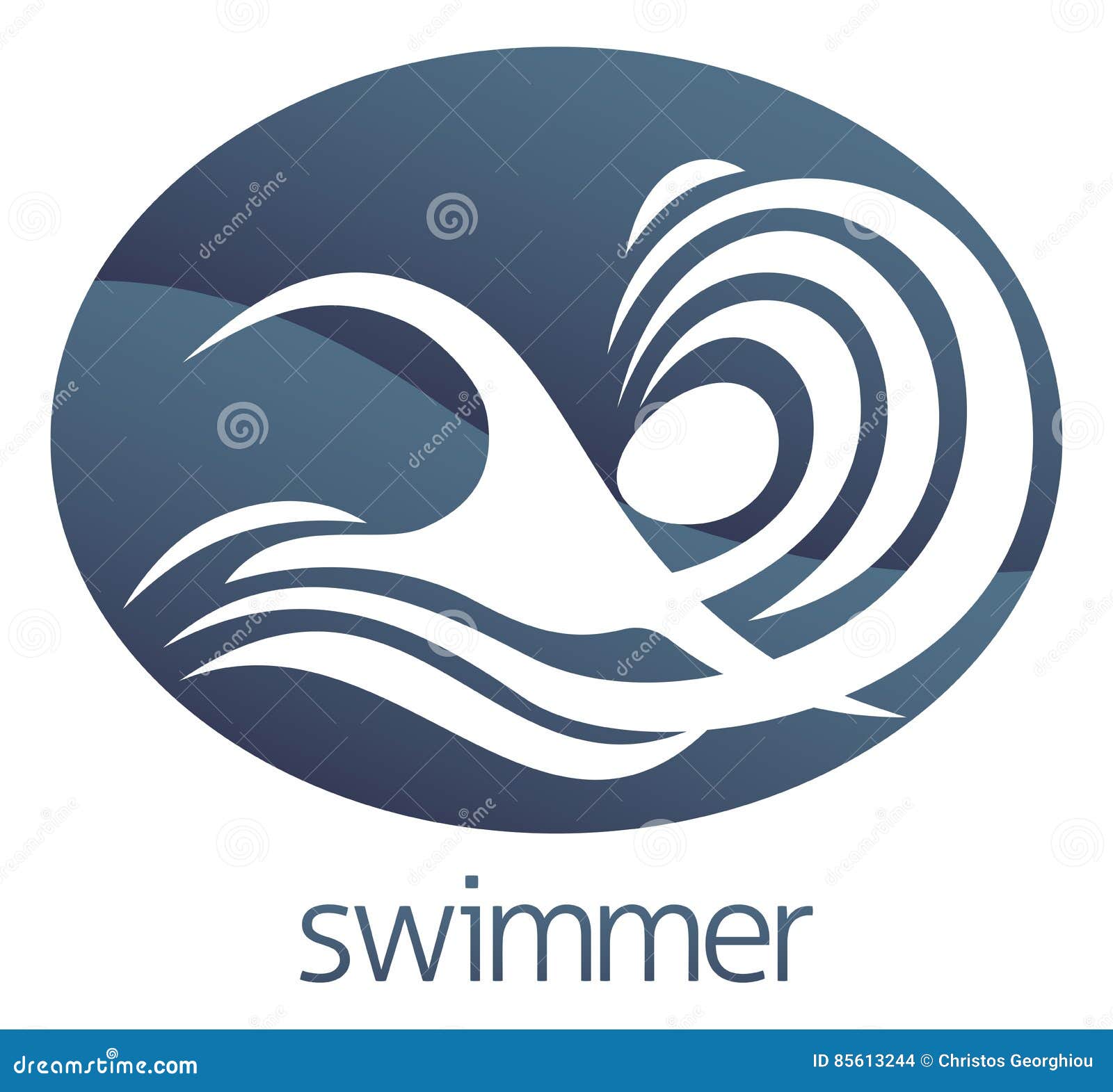 Abstract Of A Swimmer Butterfly From Splash Of Watercolors Vector ...