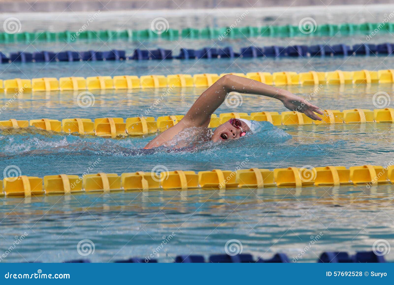 Swimmers editorial stock photo. Image of city, championship - 57692528