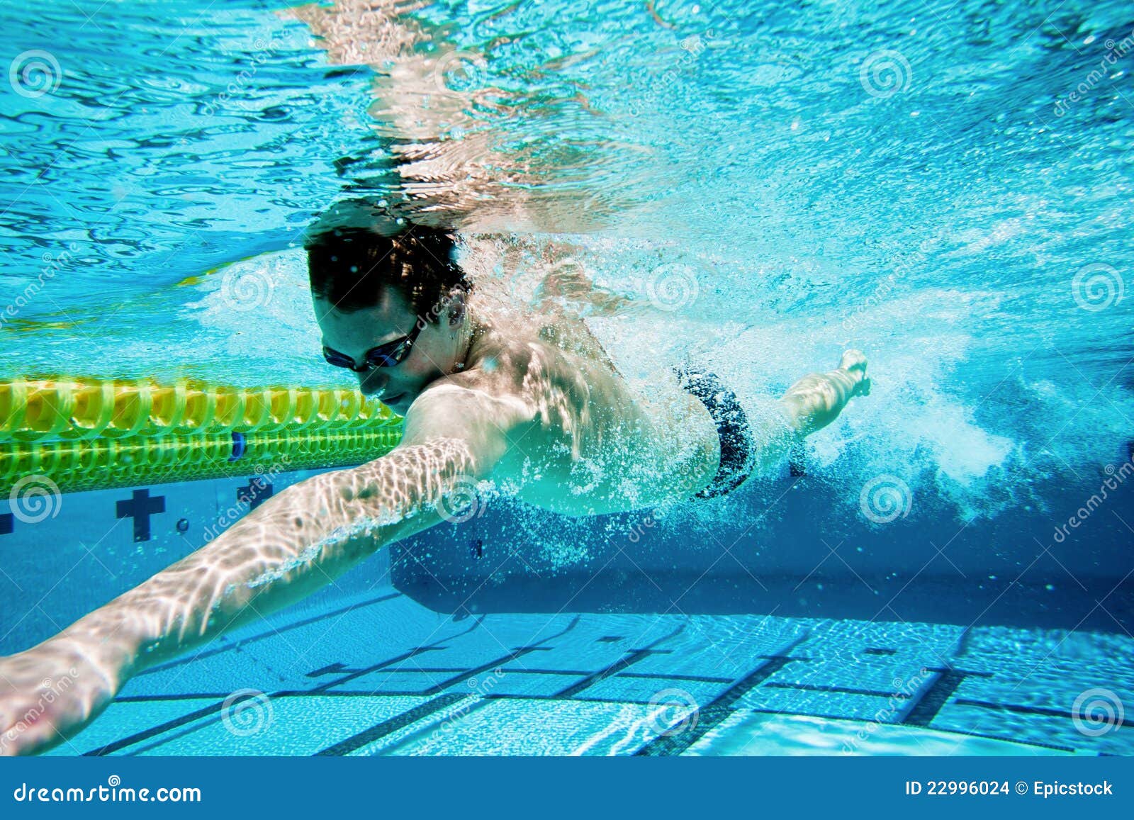 Swimming stock photo. Image of summer, blue, success - 22996024