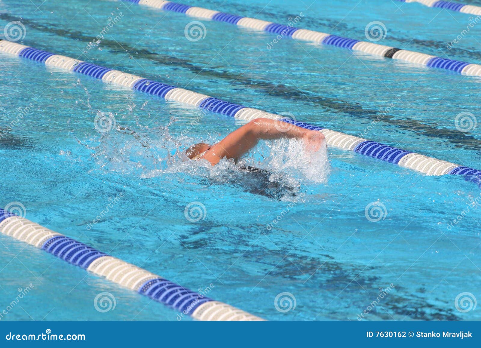 Swimming stock photo. Image of splash, wellness, swimmer - 7630162