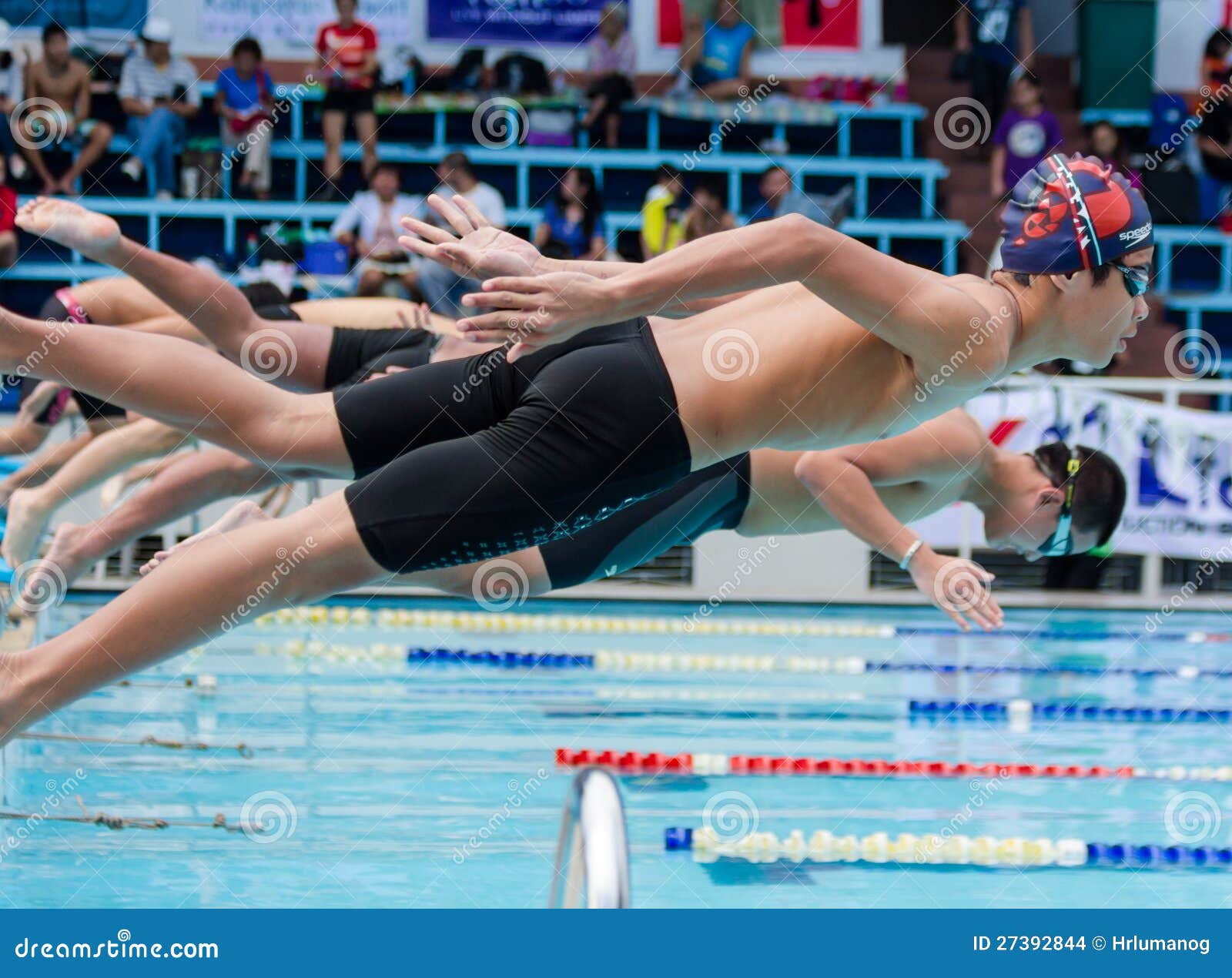 Swimming contest editorial stock image. Image of relaxation - 27392844