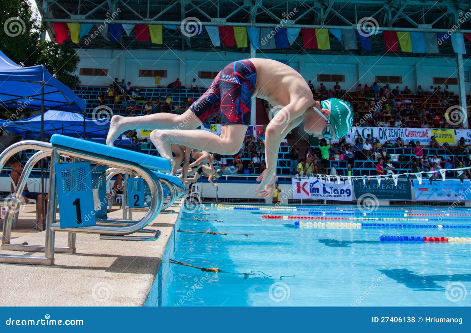 Swimming contest editorial stock photo. Image of competition - 27406138
