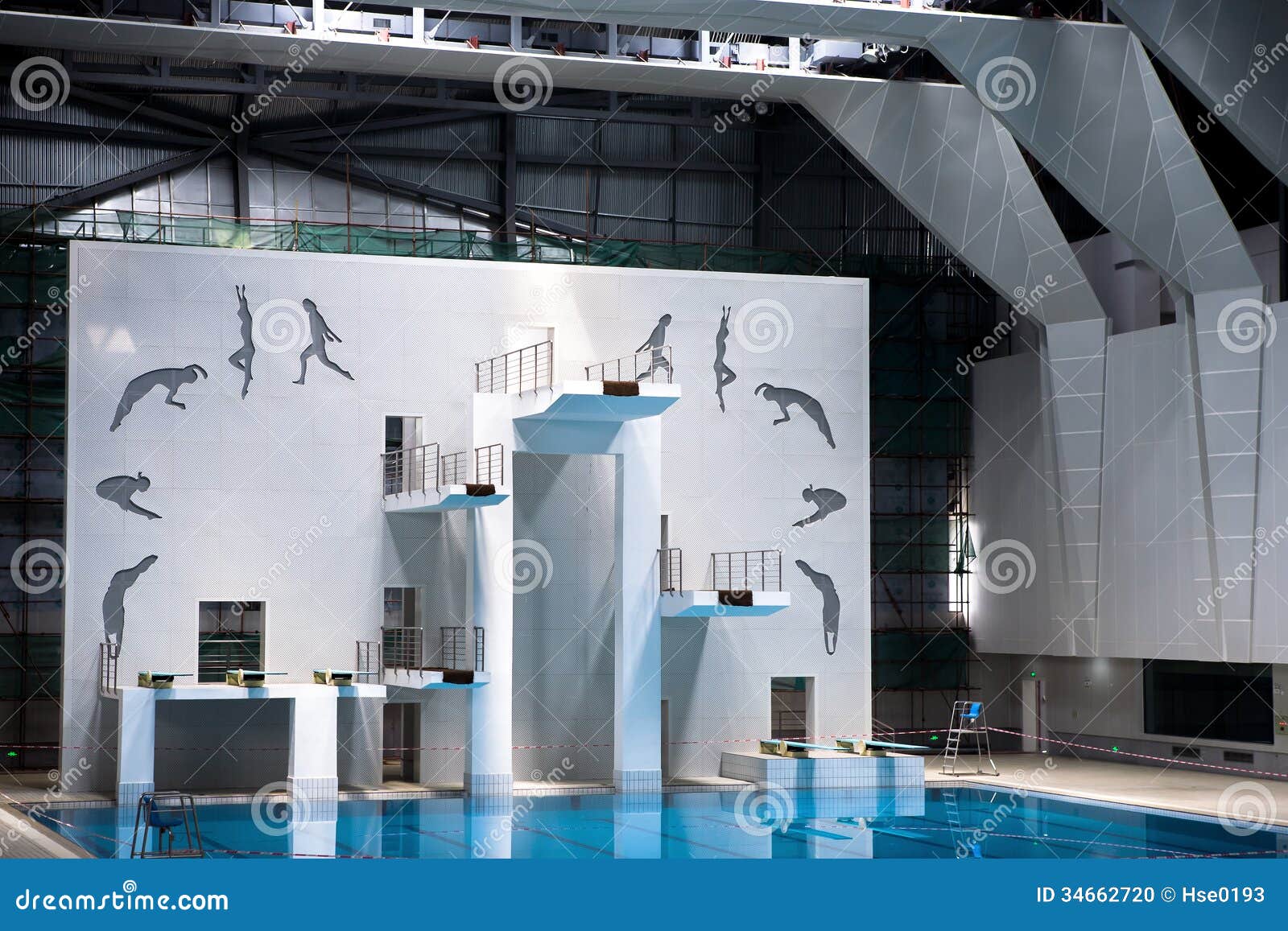 Swimming diving hall stock photo. Image of sports, metre - 34662720