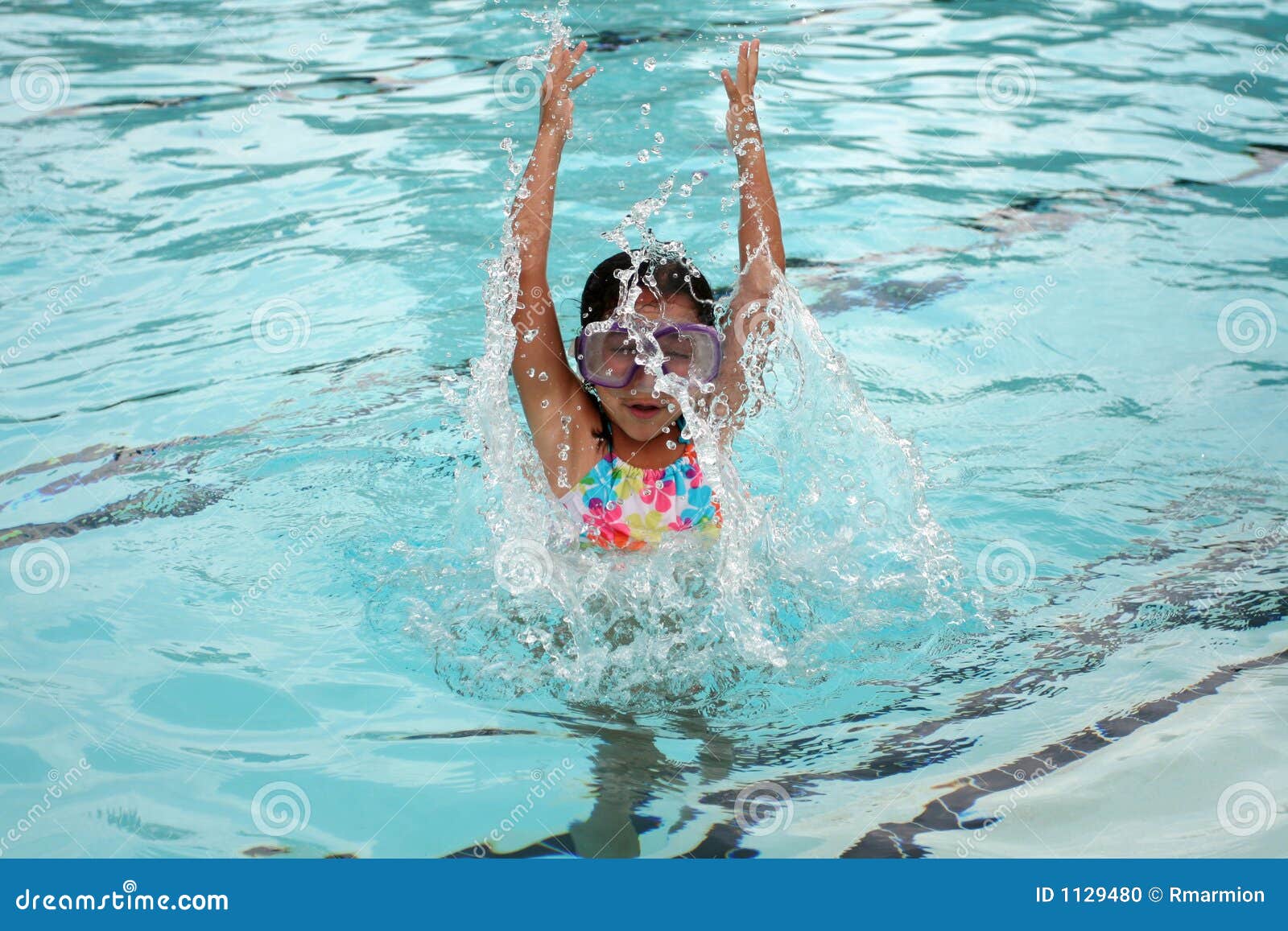 Swimming Fun stock photo. Image of swimming, smiling, swim - 1129480