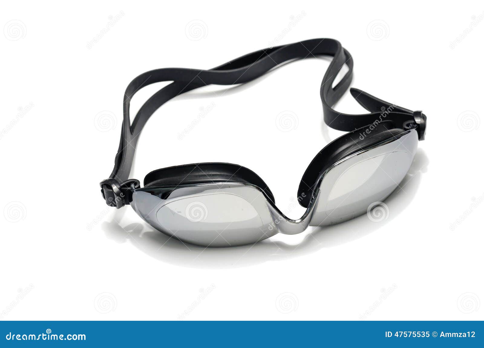 Swimming goggles stock image. Image of rubber, isolated - 47575535